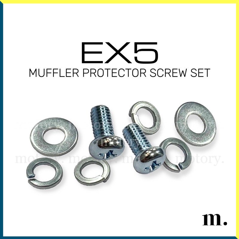 HONDA EX5 MUFFLER PROTECTOR SCREW SET (2PCS/SET) | Shopee Malaysia