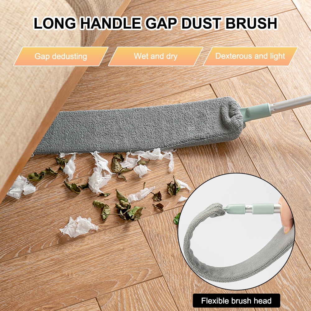 Long Retractable Gap Dust Cleaner Dust Cleaning Brush for Sofa Bed Gap ...