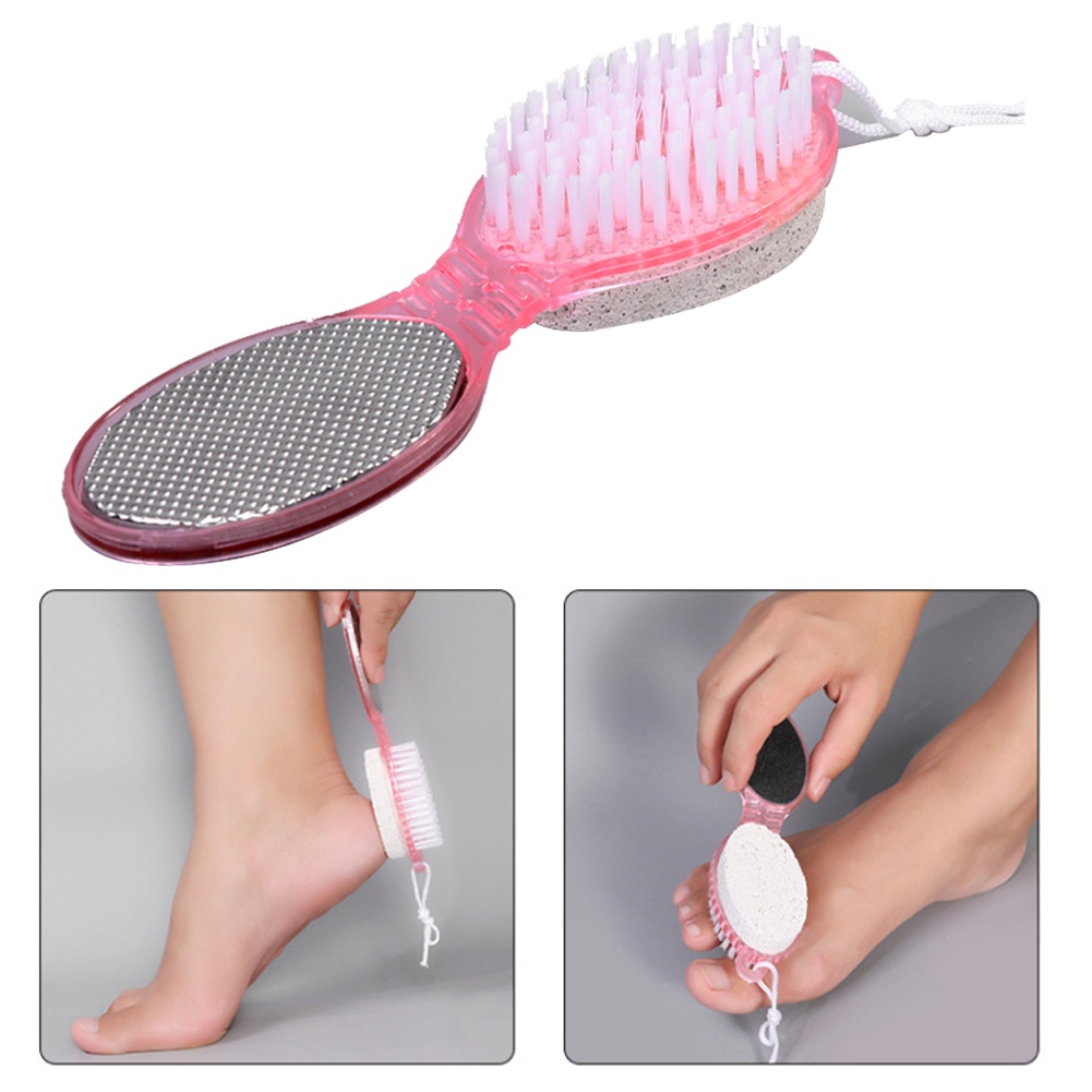 4 In1 Creative Double-sided Foot Files Rubbing Board Pumice Grind Stone ...