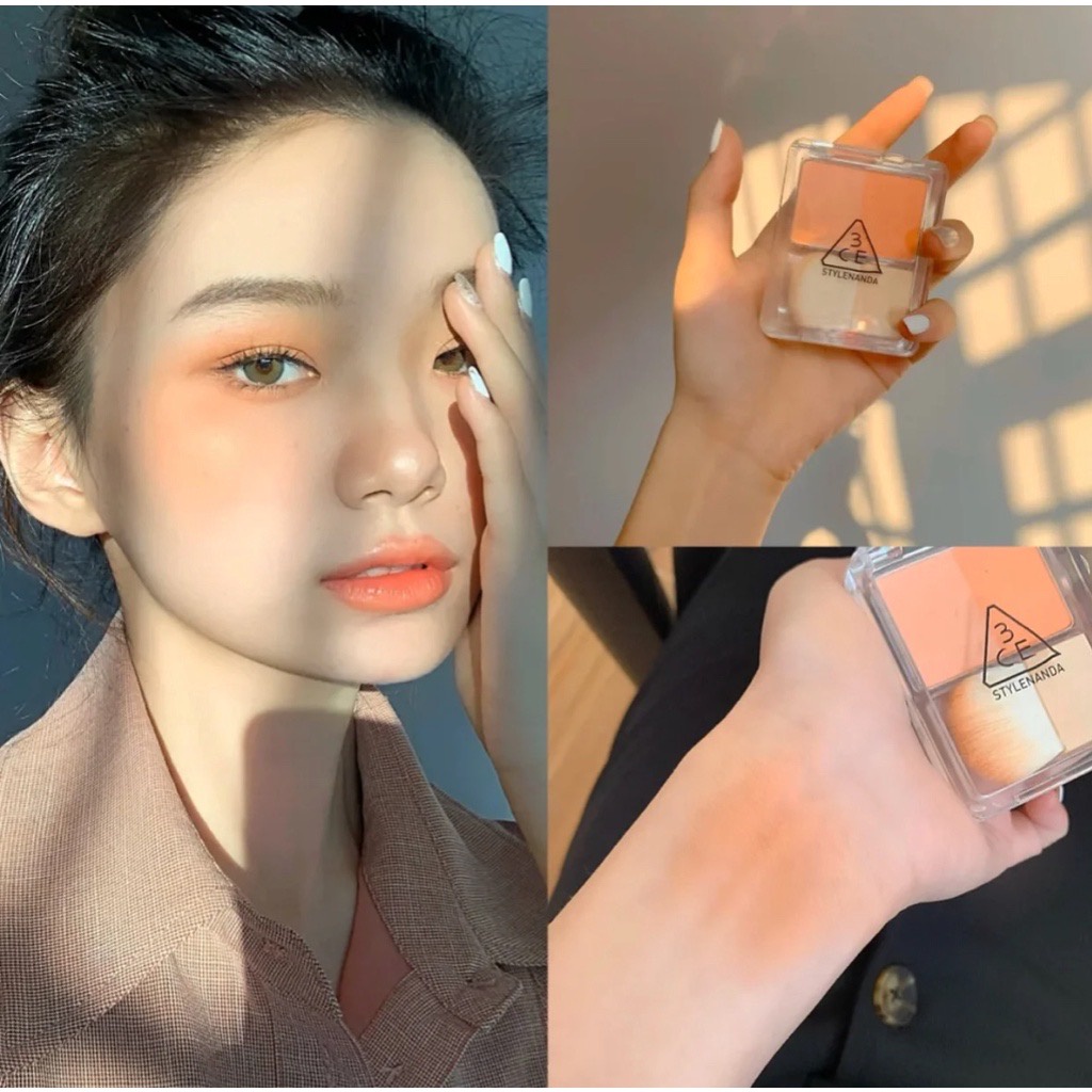 3ce Dual Blend Blusher- Mamacita- Alluring Scene- Instinct- Black Box ...
