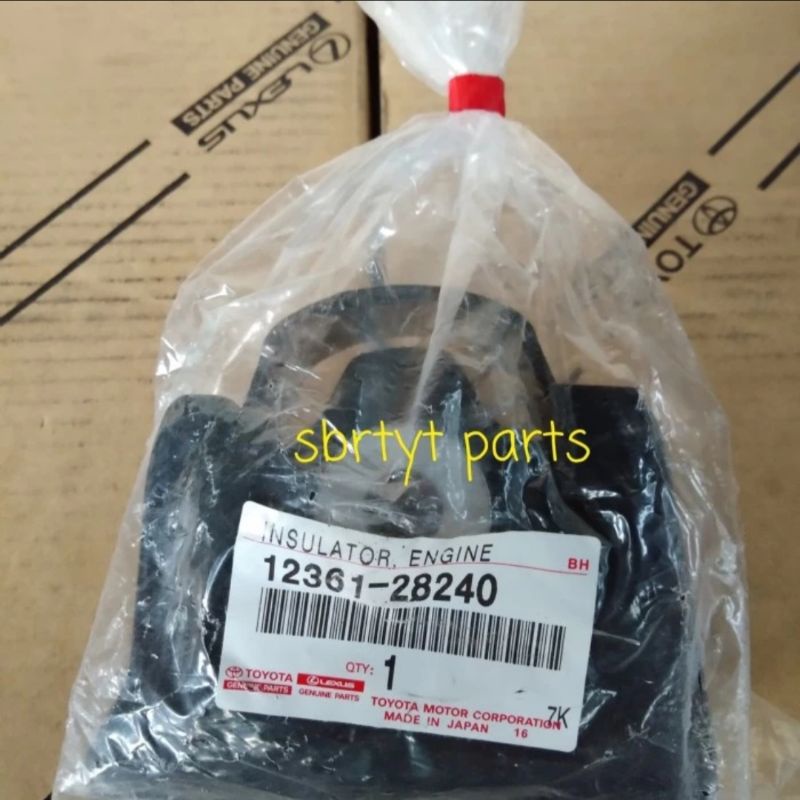 Front engine mounting vellfire alphard gen2 anh20 original toyota ...