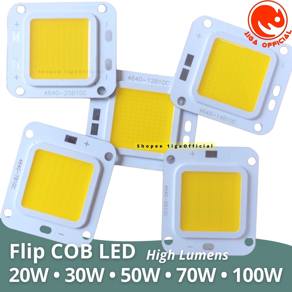 MATA Cob LED 20W 30W 50W 70W 100W PJU Spotlights - High Power LED Street Lighting Light Bulbs ...