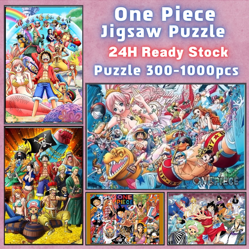 📣Ready Stock📣【One Piece Puzzle】🧩puzzle 1000 pcs puzzle for kids puzzle ...