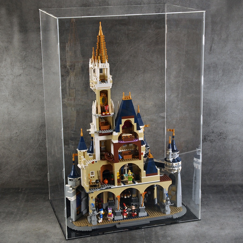 Acrylic Display Case/ Box (51 x 36 x 78 cm) for Lego 71040 | Shopee ...