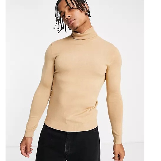 Inner Turtle Neck | High Neck Inner | Iner Baju Leher Tinggi | Shopee ...