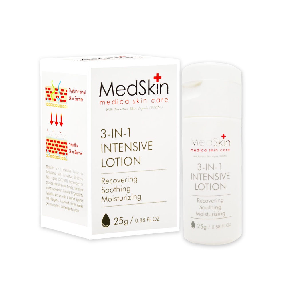 Medskin 3 in 1 Intensive Lotion 25g | Shopee Malaysia