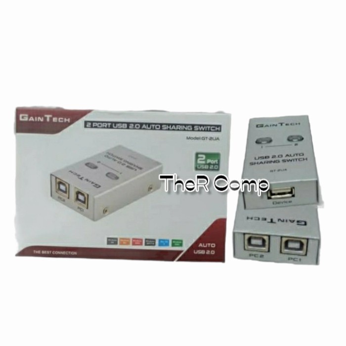 Auto Switch Gaintech 4 Port Usb Sharing Switch - 2UA | Shopee Malaysia