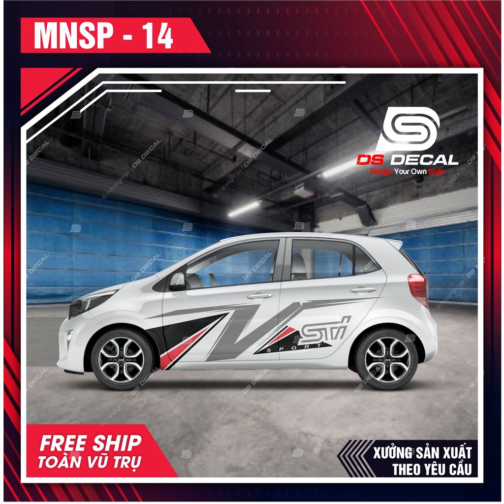 Kia Morning car sticker - 14 - car Decal - DS Decal | Shopee Malaysia