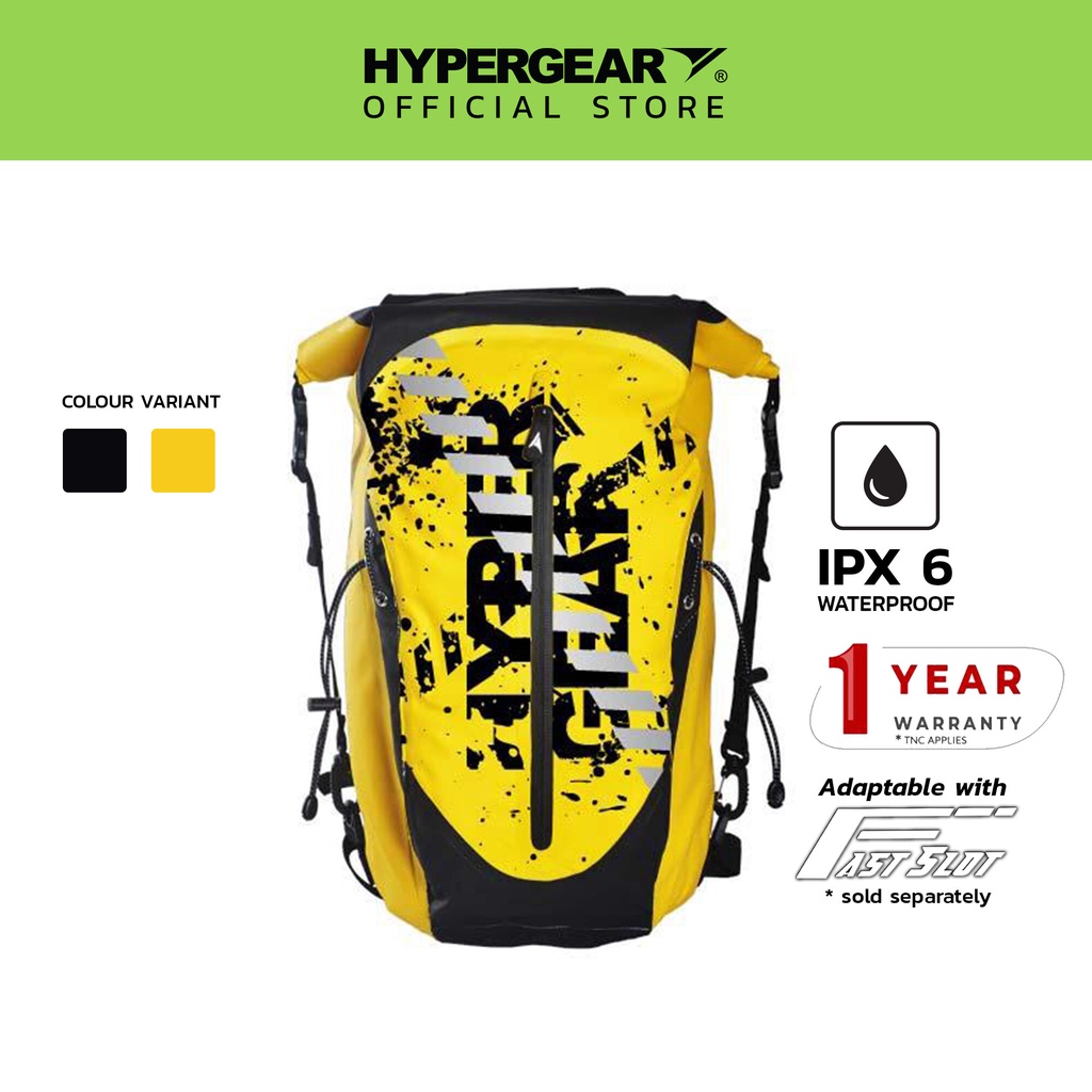 Hypergear Dry Pac Pro Gold 30L SE - (GWP) Fast Slot Adapt (Backpack ...