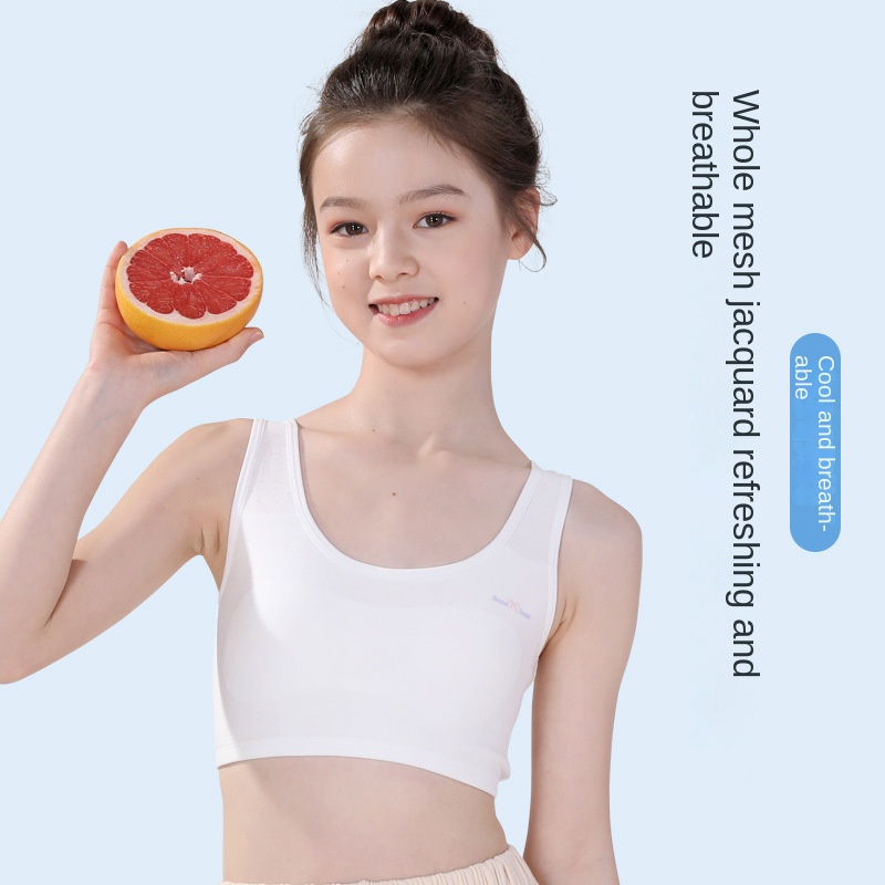 Vest Female Student Development Bud Period 7-12 Years Old Girls ...