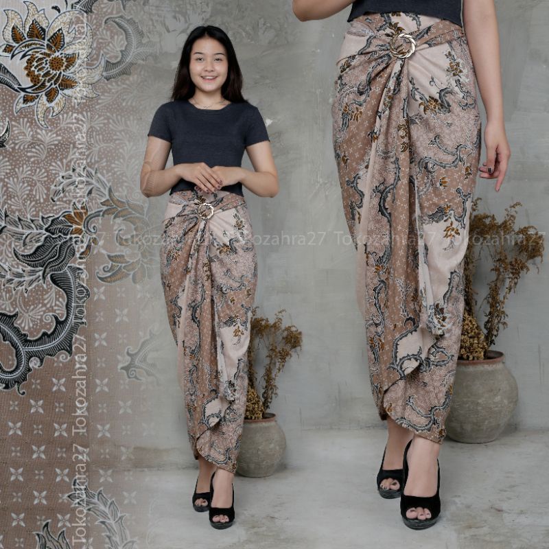 Melia Kebaya - Latest Motif Wrapped Batik Skirt / Kebaya Bottom Wrapped ...