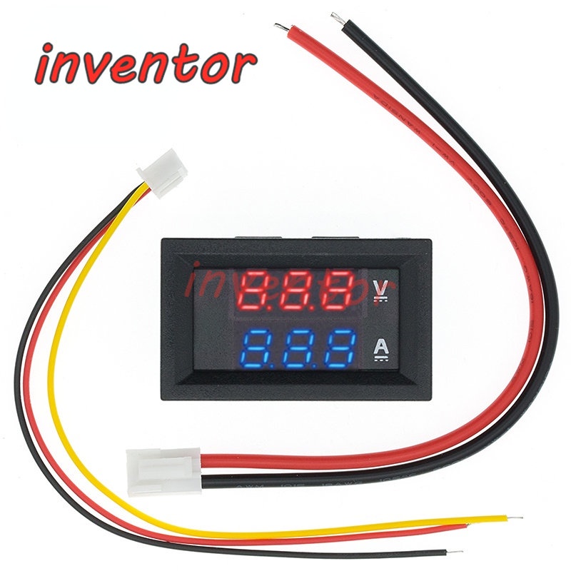 DC 0-100V 10A Digital Voltmeter Ammeter Dual Display Voltage Detector Current Meter Panel Amp ...