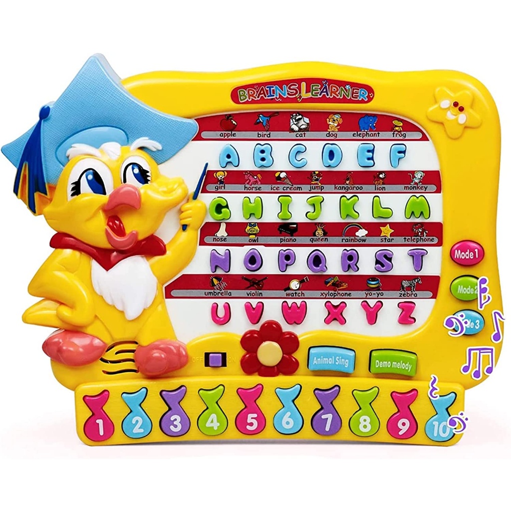 Kiki Magic Alphabet Learning Machine Education Toddler Tablet Musical ...