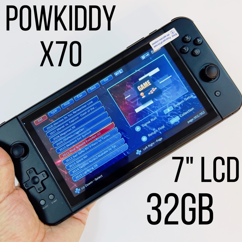 Powkiddy X2 x70 x51 games handheld same design like ps vita pxp pvp ...