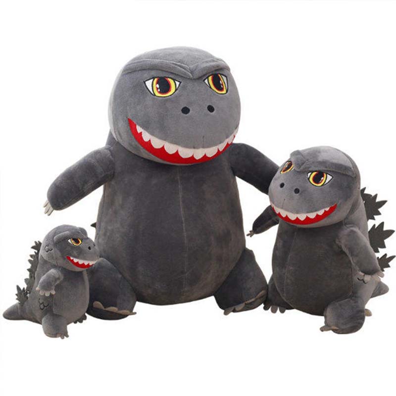 Toy Plush Godzilla Cute Soft Monster Doll Film Figure Stuffed Rex ...