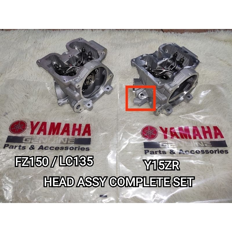 YAMAHA Y15ZR FZ150 LC135 v1 v2 v3 v4 v5 v6 CYLINDER HEAD set STANDARD STD LC 135 head full set ...
