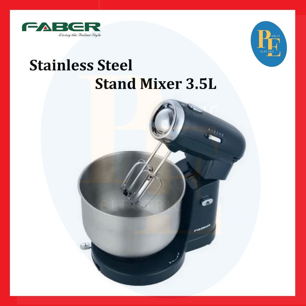 Faber 3.5L Stainless Steel Stand Mixer - FM 335 | Shopee Malaysia