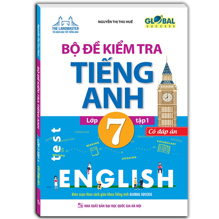 Book - GLOBAL SUCCESS - Grade 7 English test set, volume 1 (with ...