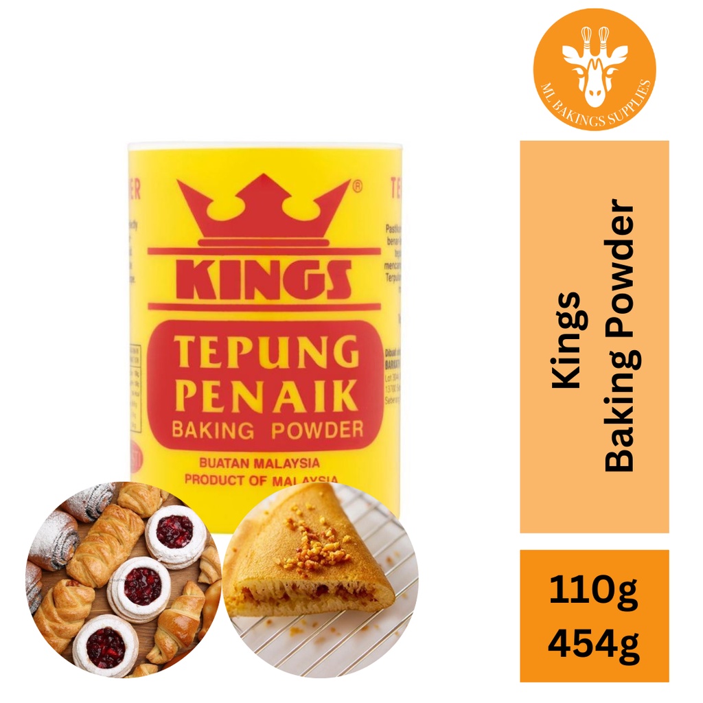 [READY STOCK] Kings Baking Powder 110g | 454g | Shopee Malaysia