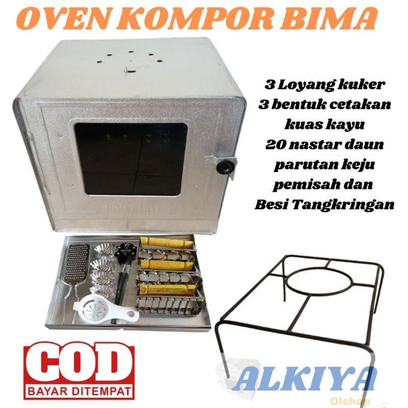 Bima STOVE oven, 3-LAYER TANGKRING oven/Bima oven with oven variant ...