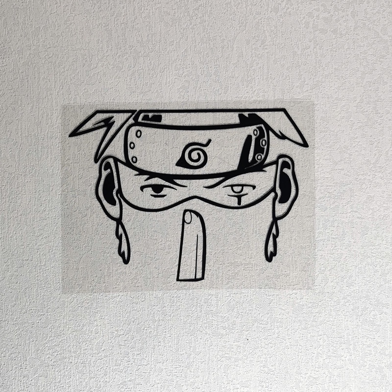 Car Stickers NARUTO Hatake Kakashi Anime Reflective Decoration For ...