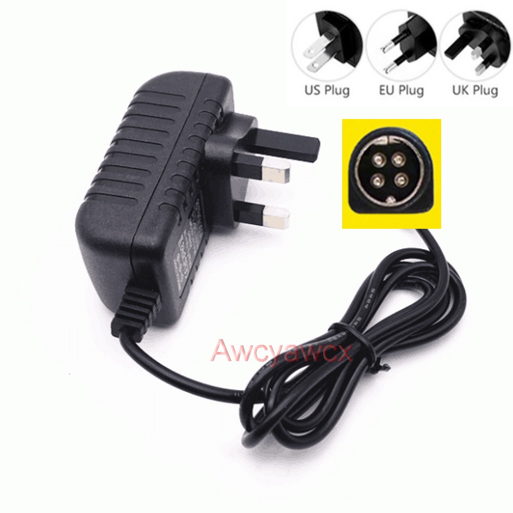 12V 2A 1.5A 4 PIN Power Adapter for Hikvision video recorder 7804 7804N ...