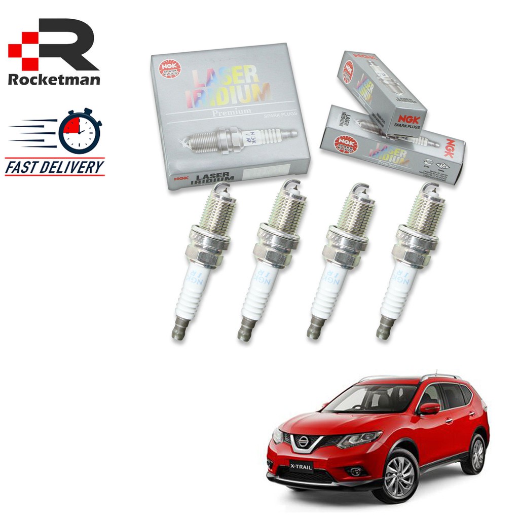NGK LASER IRIDIUM SPARK PLUG NISSAN SERENA C26 2014-2017 XTRAIL T32 ...