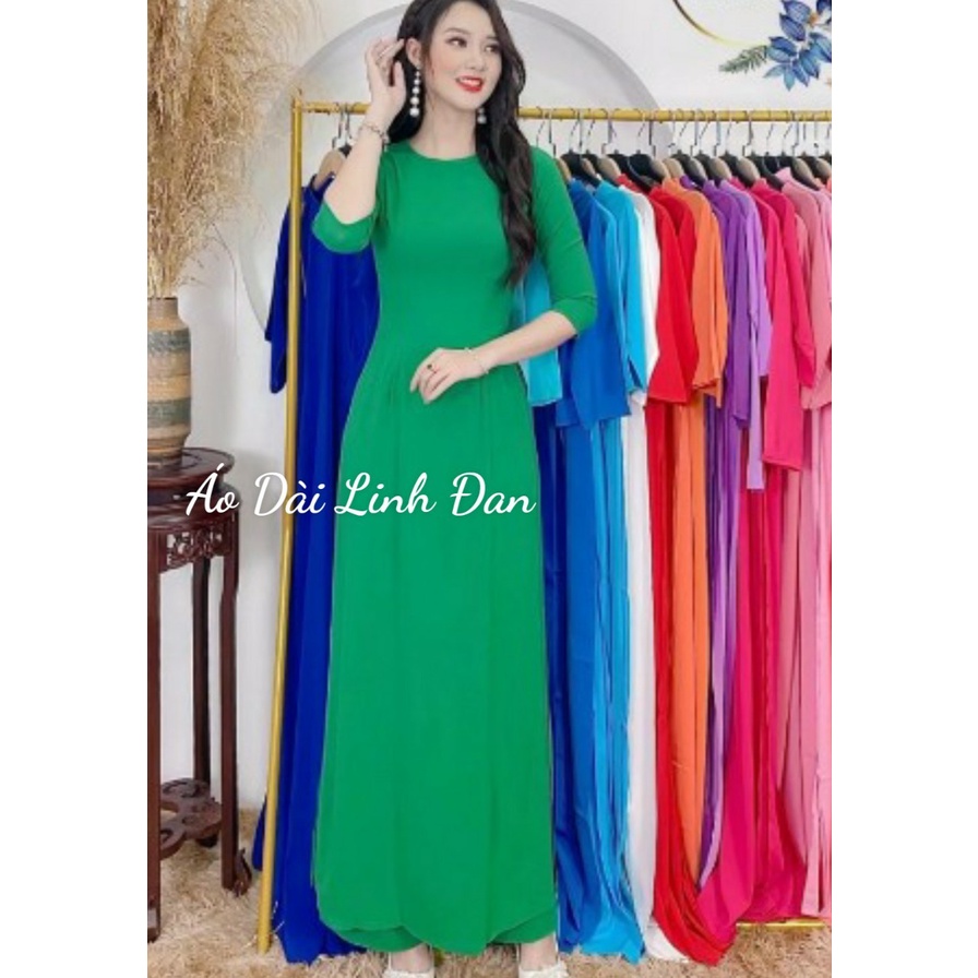 American Silk Ao Dai In All Colors For Women To Choose From Linh Dan 2901