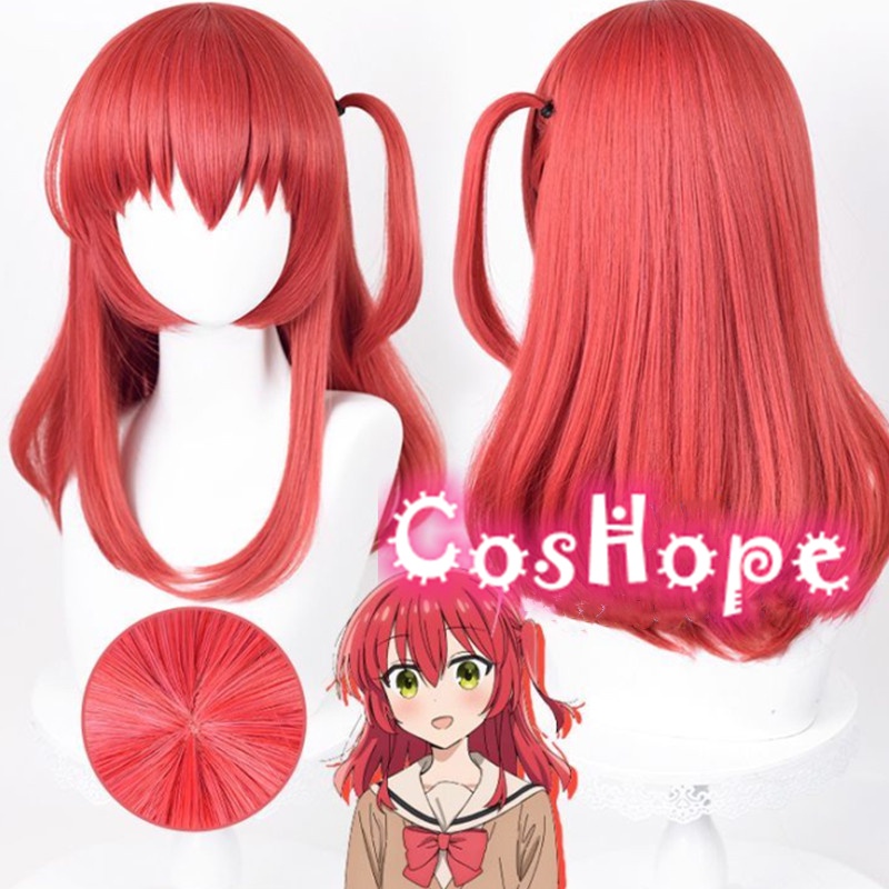 Misscoo Anime Bocchi The Rock! Cosplay Kita Ikuyo Cosplay Wig 50cm ...