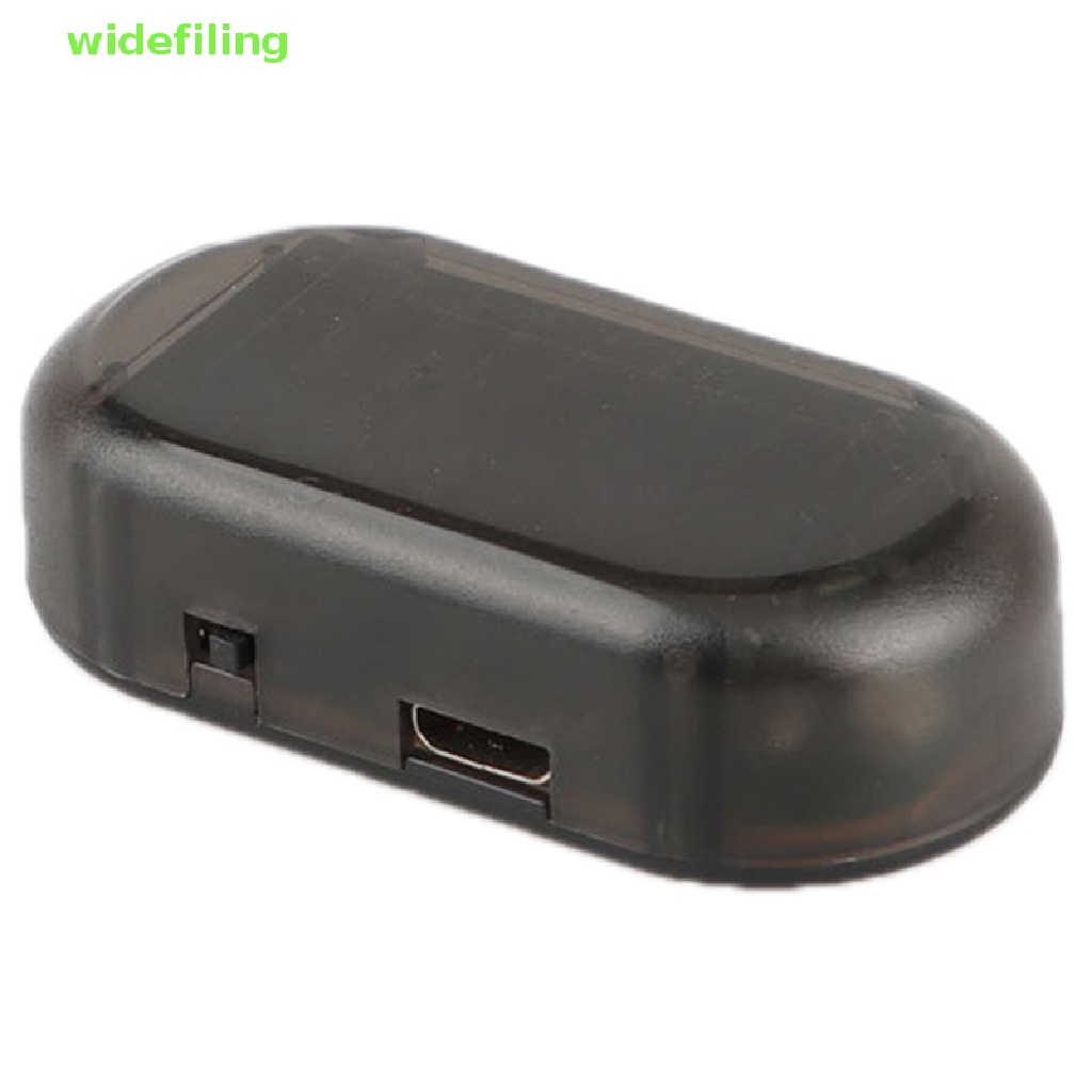 widefiling Car False Safety Light Signal Lamp Solar Simulation LED ...