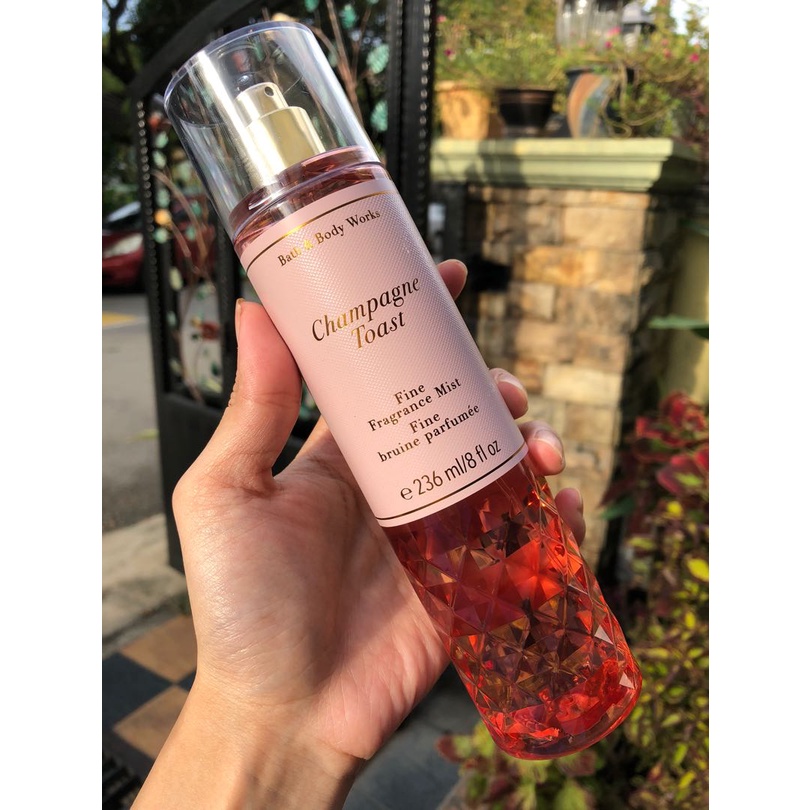 Bath And Body Works Champagne Toast Fine Fragrance Mist 236ml Shopee