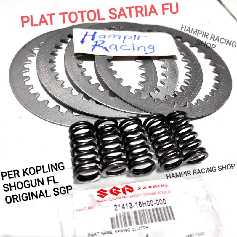 Shogun FL PNP SATRIA FU CLUTCH SPRING SATRIA FU TOTOL PLATE SPOTTED ...