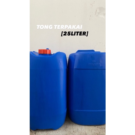 TONG TERPAKAI MURAH!!! (USED) Tong Terpakai 25 Liter Used Jerry Can ...