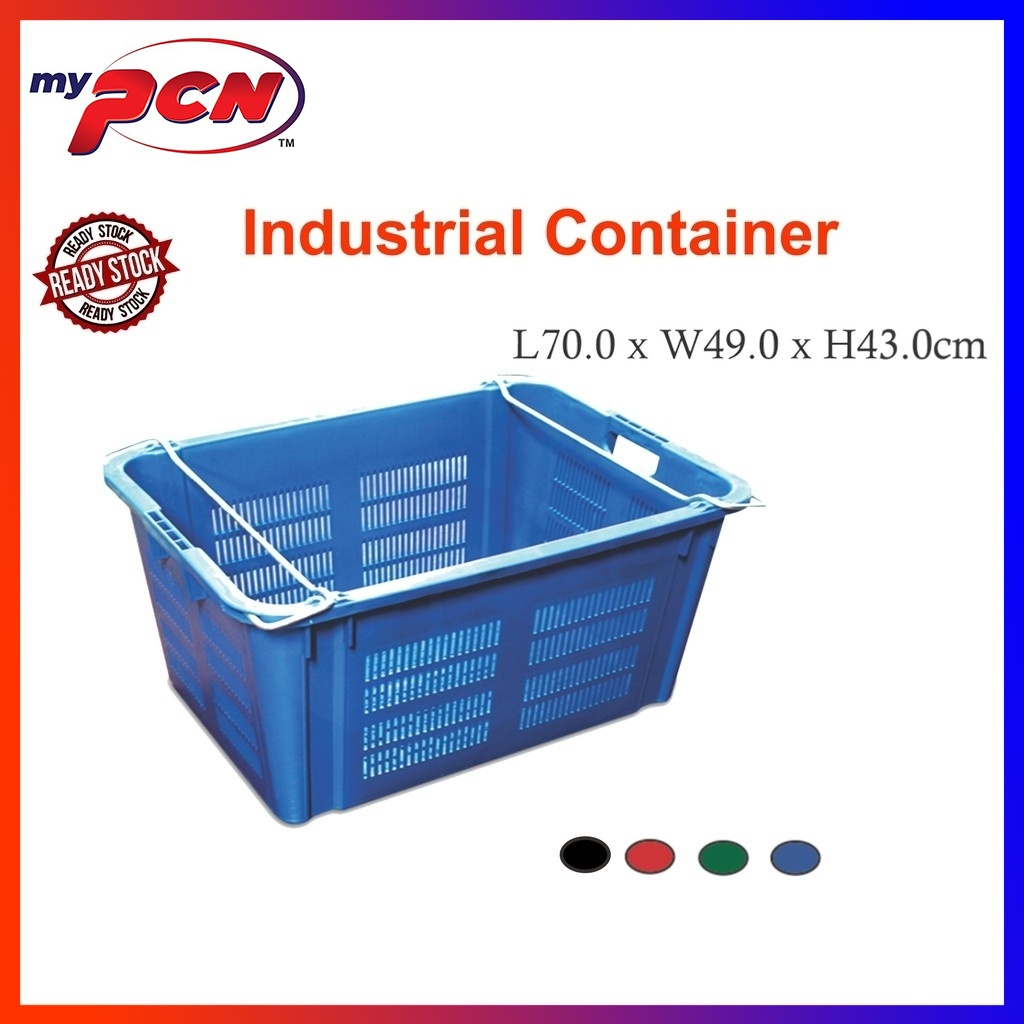 PCN Unica Industrial Stackable Container Storage Box / Multi Purpose ...