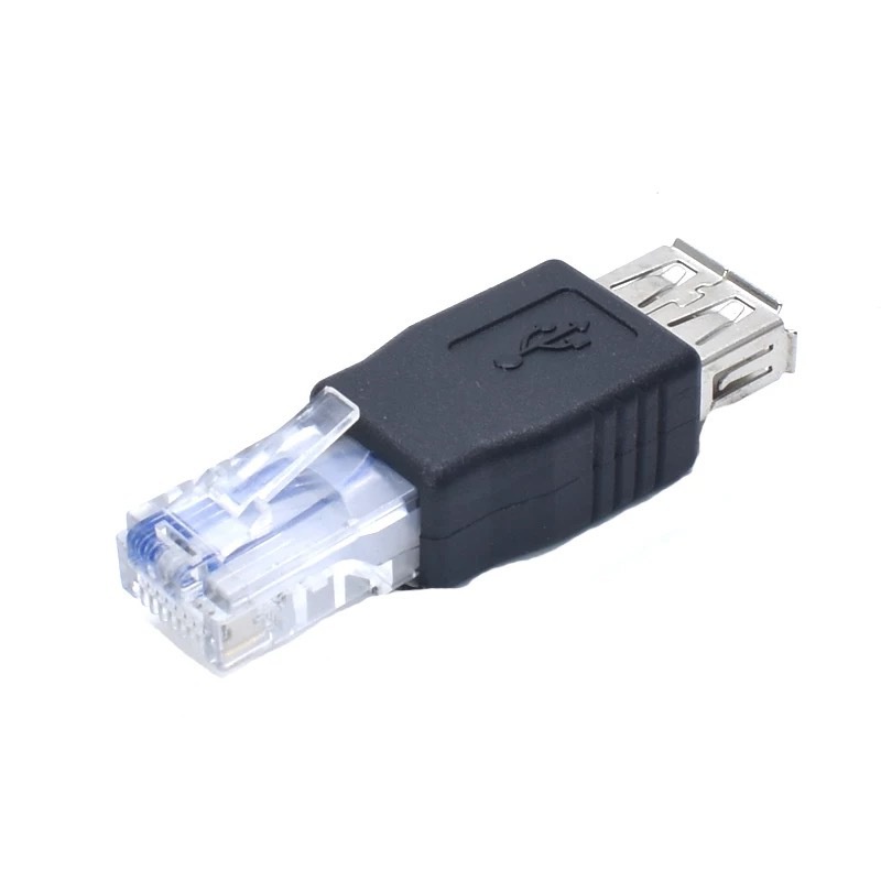 USB to RJ45 Convertor / Network Socket USB to RJ45 Network Plug Adapter ...
