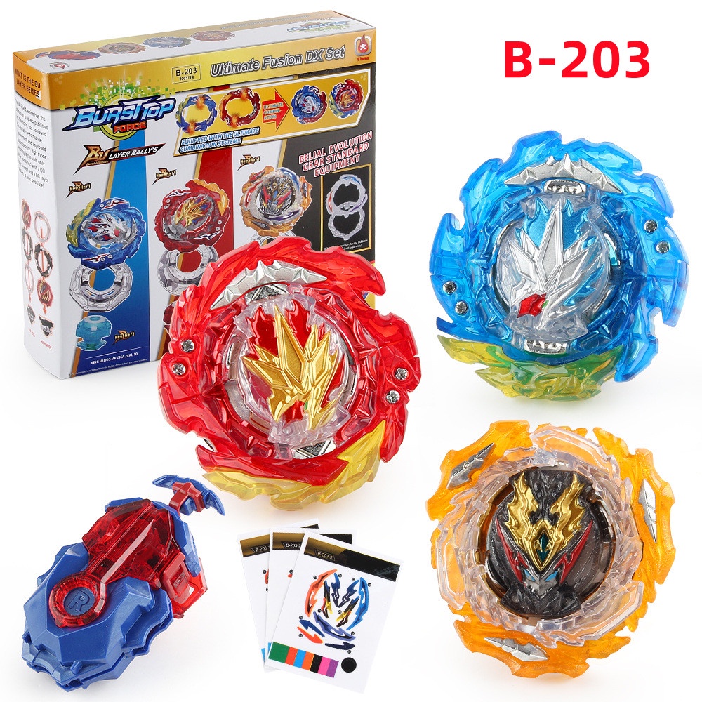 Beyblade Burst B-203 BU Ultimate Fusion DX Set Spinning Top B203 with ...