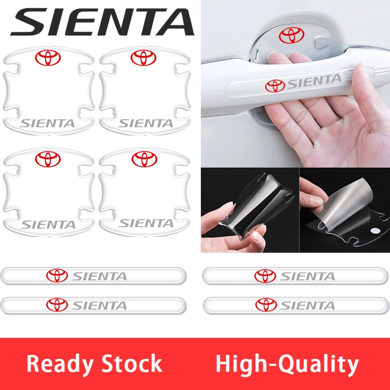 Toyota Sienta Door Handle Protection Car Inner Door Bowl Transparent ...