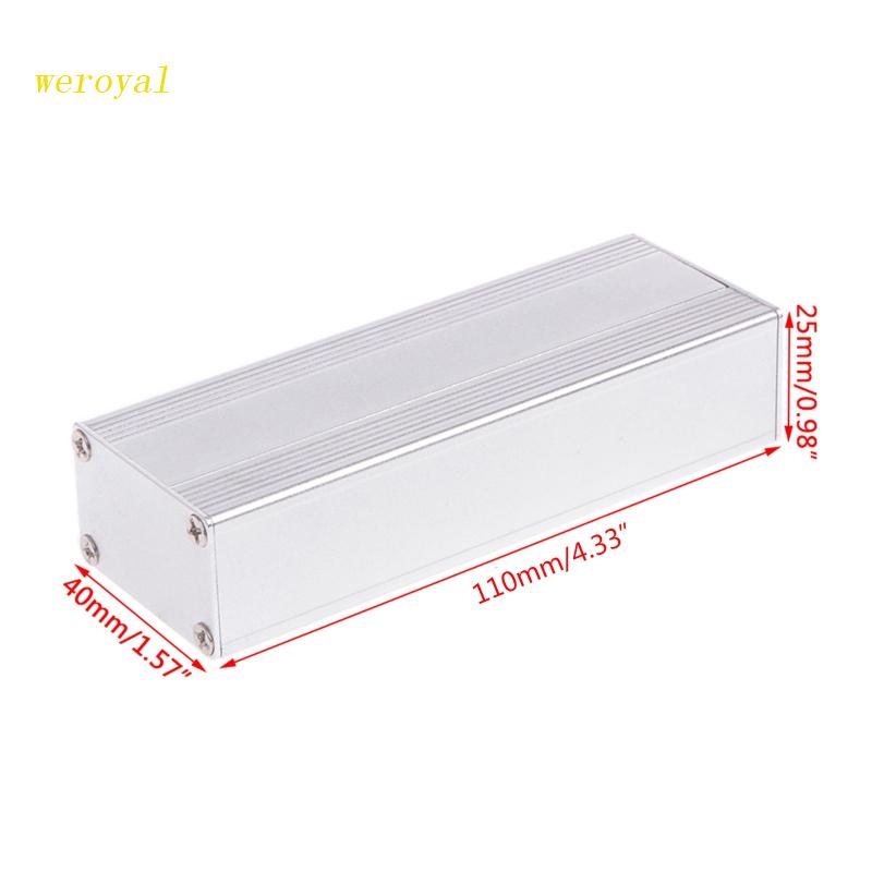 weroyal Aluminum Project Box Enclosure for Case Electronic DIY ...
