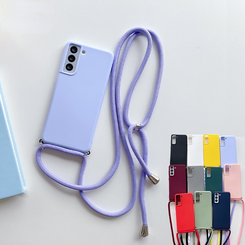 Samsung Galaxy S23 S22 S21 Ultra S20 Plus S21 FE Note 20 Ultra Crossbody Lanyard Neck Strap Cord ...