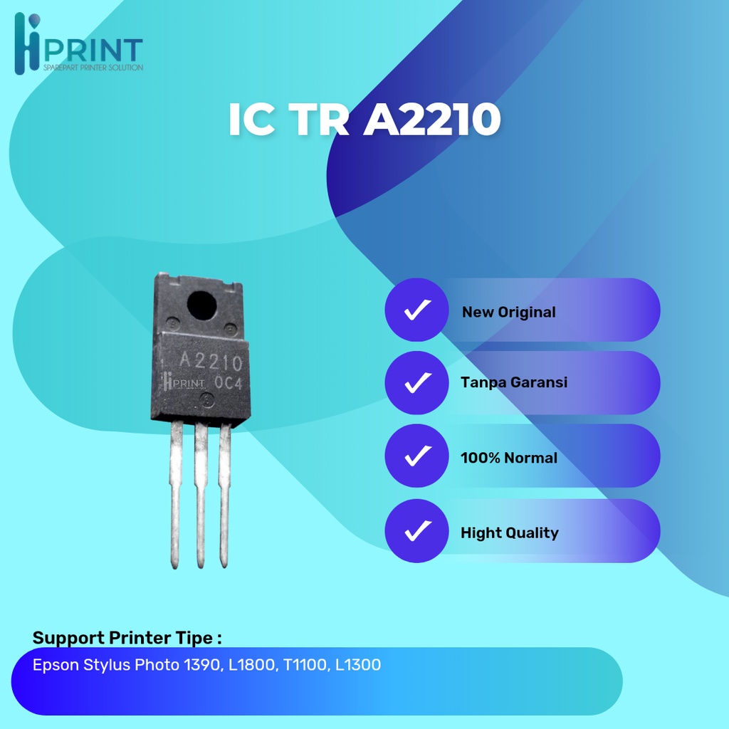 Ic TR A2210 Transistor Mainboard Printer Epson T1100 L1300 L1800 New ...