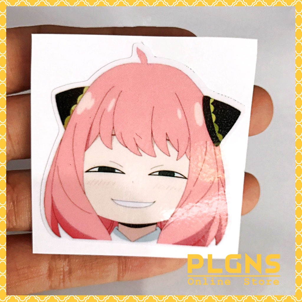 Anya Sticker Spy X Family motorcycle stickers decals | Shopee Malaysia