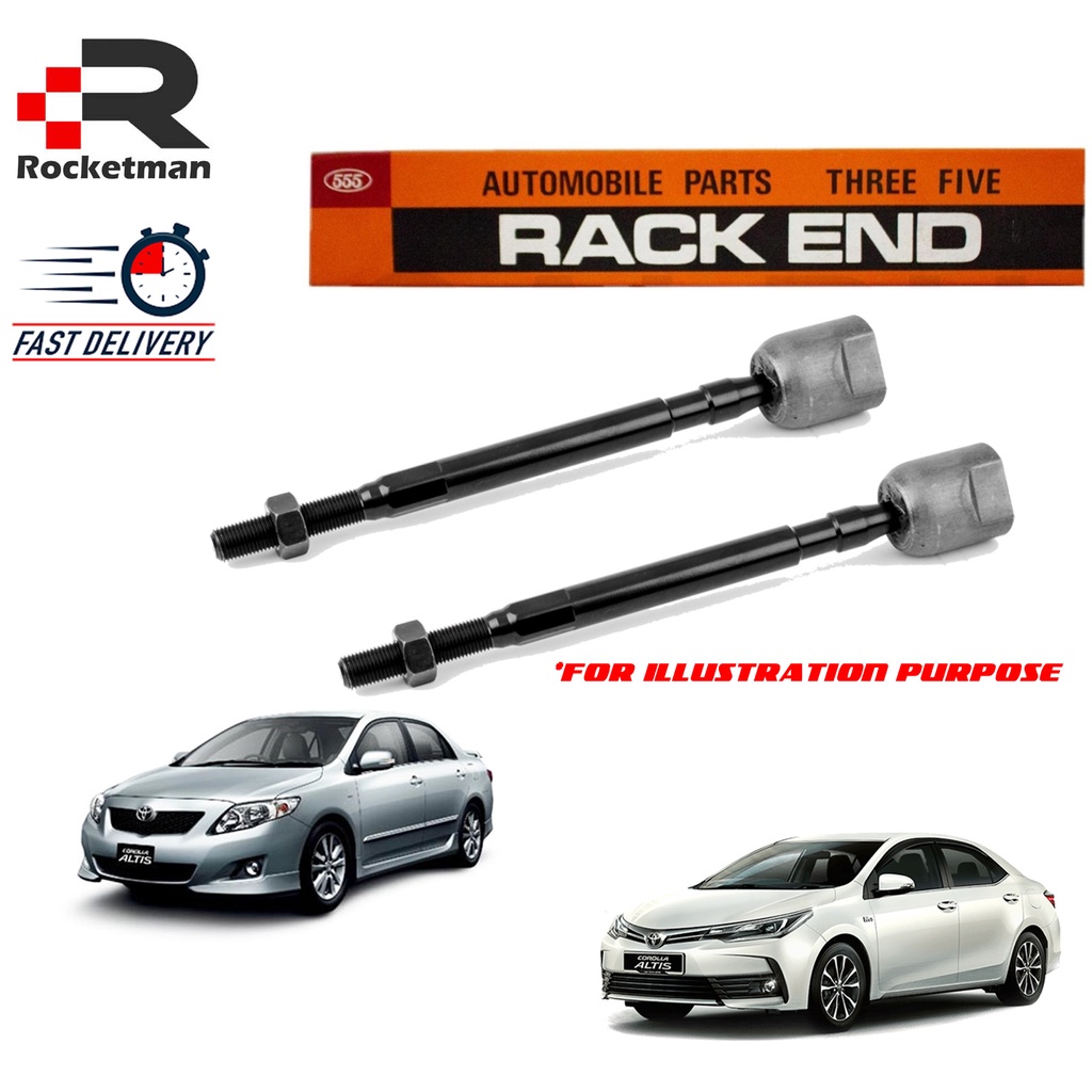 THREE FIVE RACK END (2PCS) TOYOTA ALTIS ZZE142 ZRE142 ZRE172 2010-2019 ...