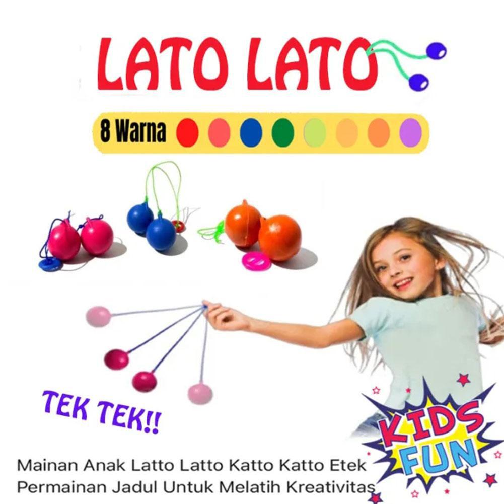 5Pcs/Lots Latto latto Malaysia Indonesia Traditional Viral Lato lato ...