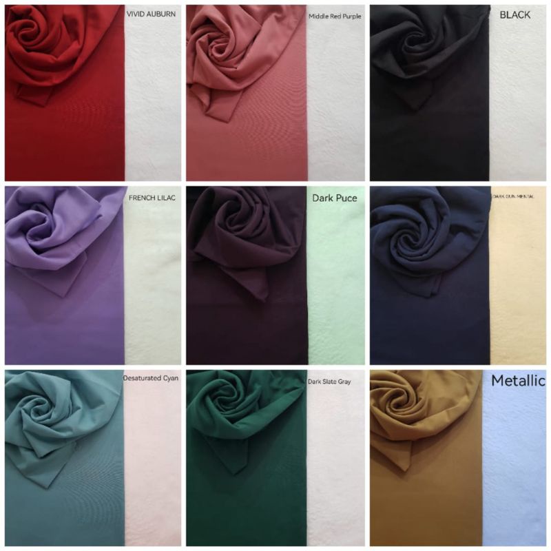 Kain kosong/kain lepas/kain plain | Shopee Malaysia