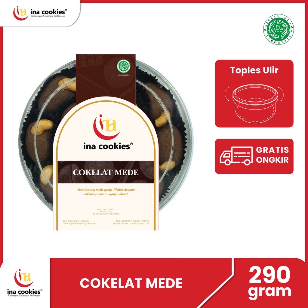 Ina Regular Cookies MEDE CHOCOLATE | Shopee Malaysia