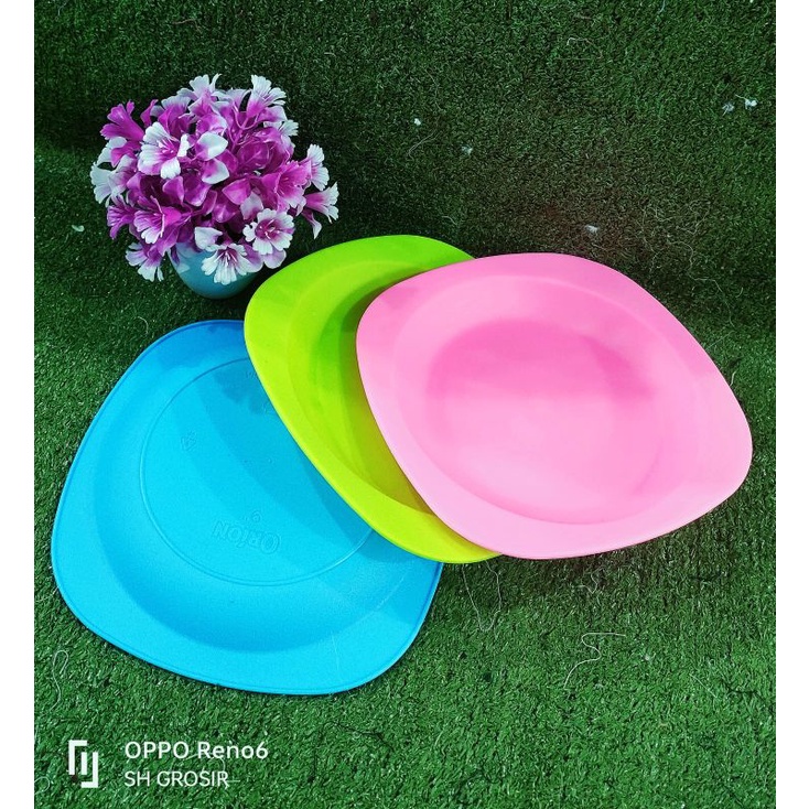 Orion Food Grade Plastic Plate PP5 Code Price PER 1 Dozen | Shopee Malaysia
