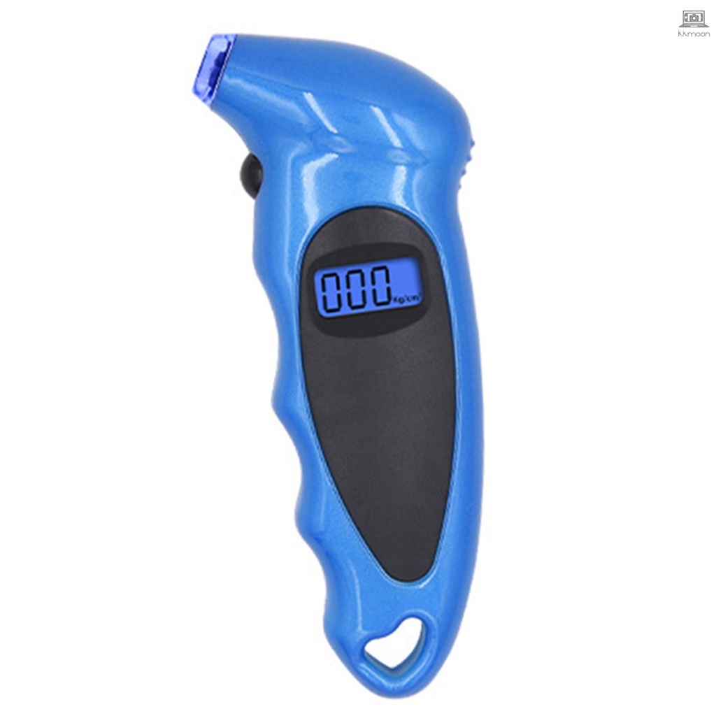 LED Digital Tire Pressure Gauge 0-150 PSI 4 Units Switchable Handheld ...