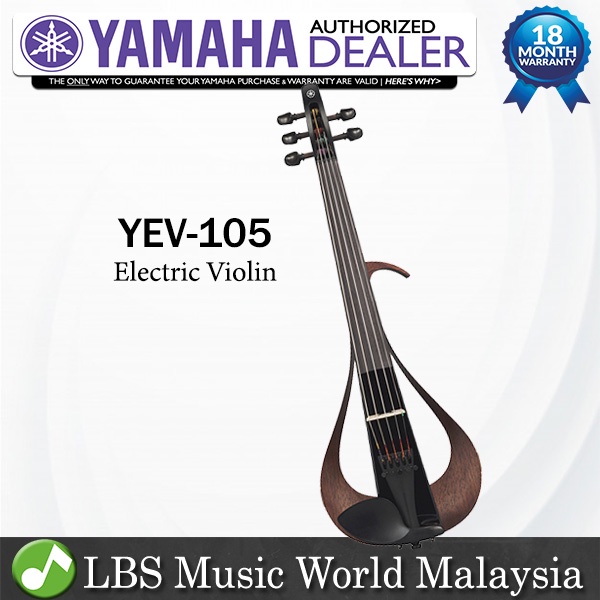 Yamaha YEV-105 5-String Electric Violin (YEV 105 YEV105) | Shopee Malaysia