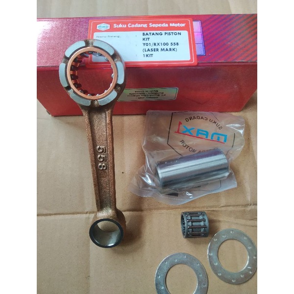 Piston piston handlebar Conrod Yamaha RX 100 RX100 L2 super RS 100 LS3 ...