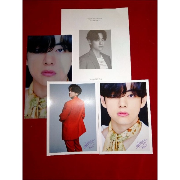 BTS DICON ISSUE No 10 V Taehyung | Shopee Malaysia